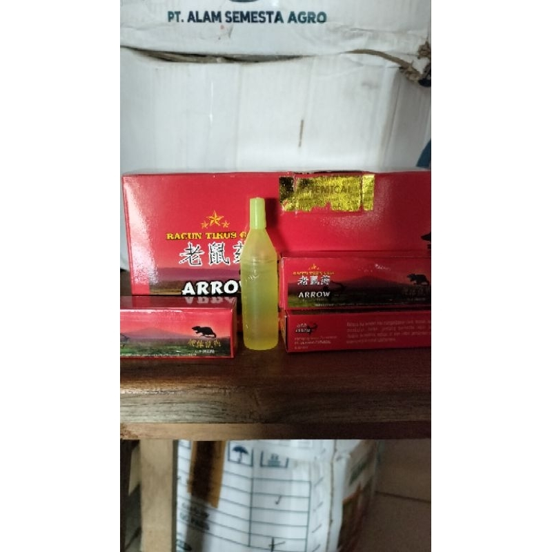 Jual Pembasmi tikus Racun Tikus Temik ARROW 5 Menit langsung mati1 pcs ...