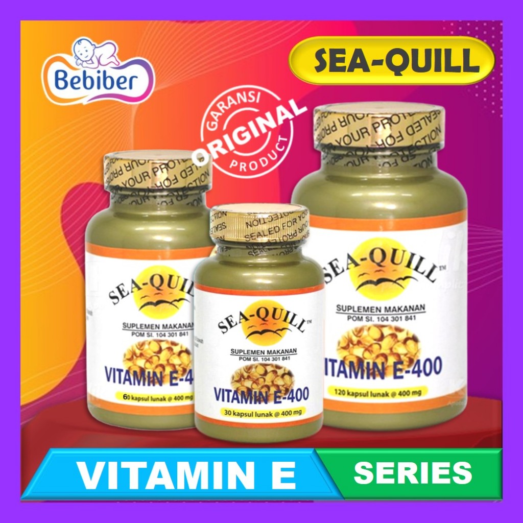 Jual Sea-Quill Vitamin E 400 Iu Series - Sea Quill - Seaquill - Vitamin ...