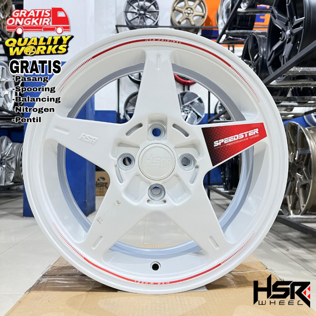 Jual Velg Racing R15 HSR Spedster Model Spoon, Pnp Mobil Ignis, Datsun ...