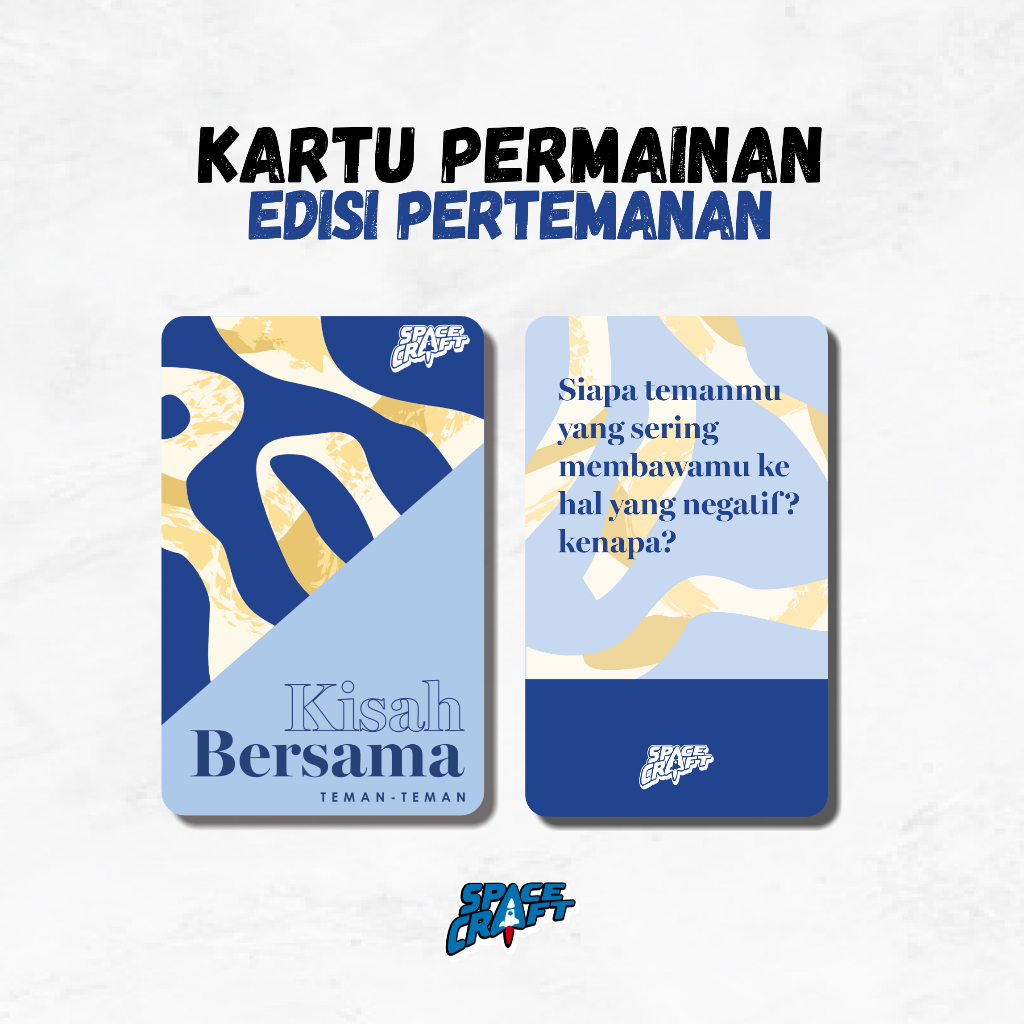 Jual Kisah Bersama Edisi Teman | Kartu Permainan Pertanyaan Seru untuk Teman - Spacecraft ...