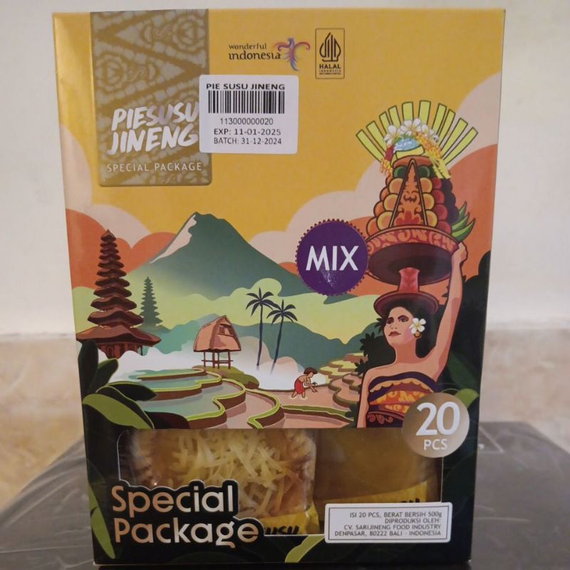 Jual pie susu jineng isi 20pcs | Shopee Indonesia