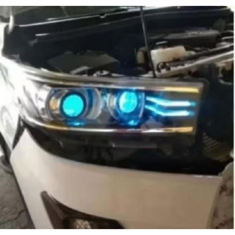 Jual Headlamp Innova Reborn modifikasi Double Projie BILED dan slim ...