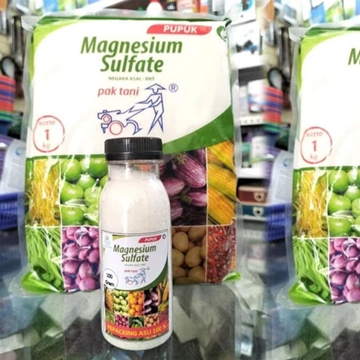 Jual Pupuk Magnesium Sulfate Pak Tani Kemasan Repack 100 gram | Shopee Indonesia