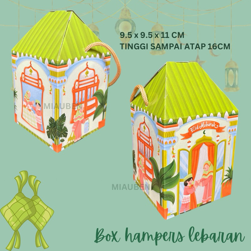 Jual Box hadiah idul fitri kotak bingkisan kue | Shopee Indonesia