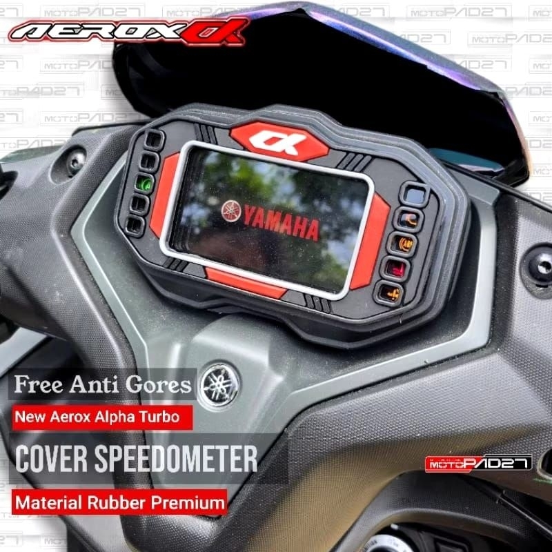 Jual Antigores Spidometer Aerox Alpha 2025 Rubber Free Antigores ...