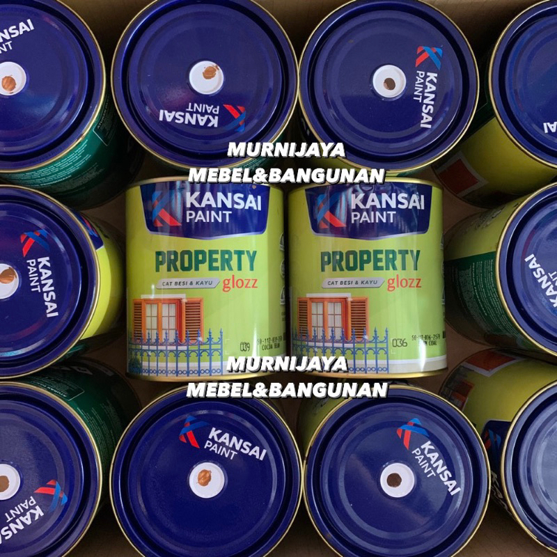 Jual CAT KAYU BESI PROPERTY GLOSS BY KANSAI PAINT 0.8L CEPAT KERING ...