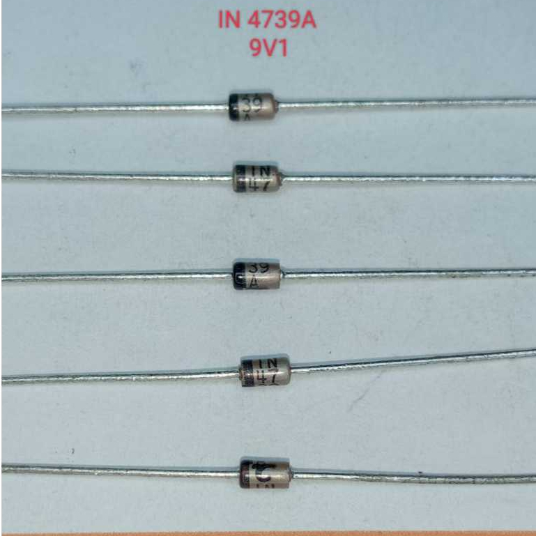 Jual DIODA ZENER 7V5 - 1 WATT GLASS SILVER 1N 4737A 227 7V5 ON MOTOROLA ...