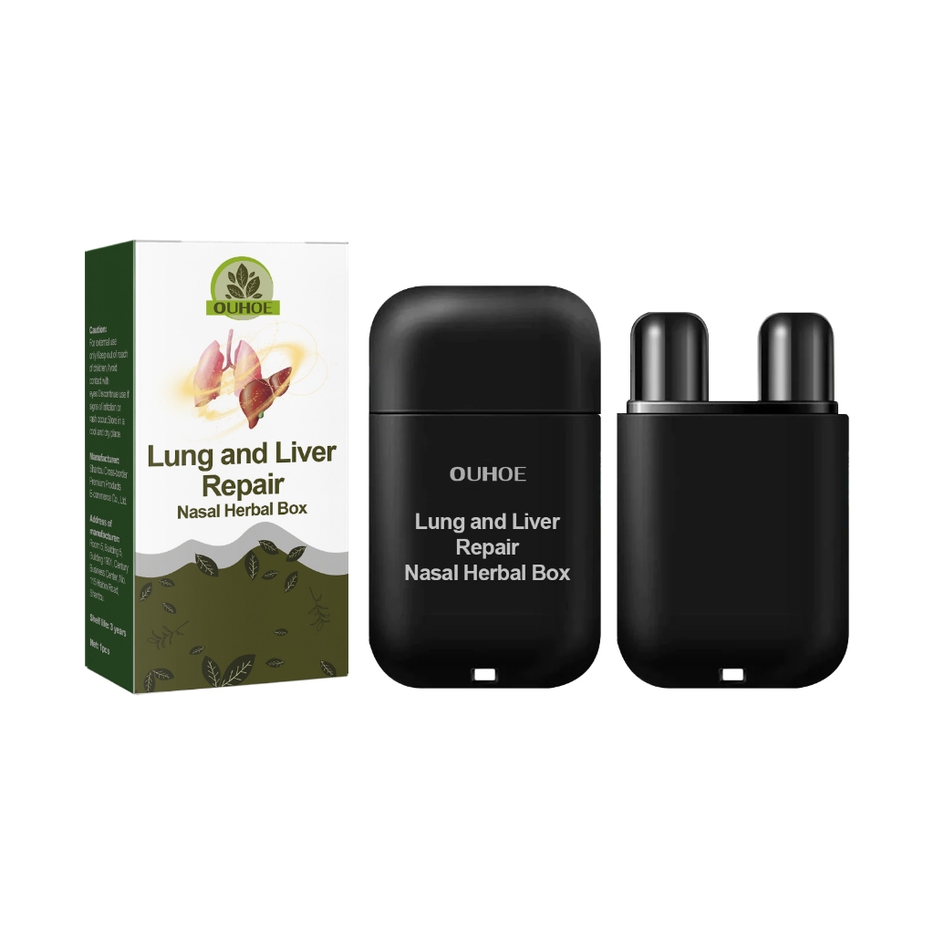 Jual OUHOE Lung Detox Inhaler 1.8ml Lung and Liver Repair Nasal Herbal ...