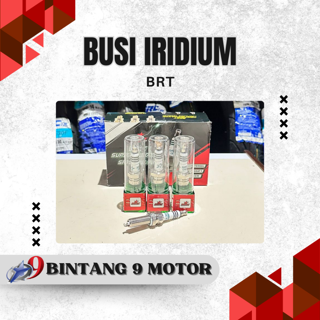 Jual BUSI IRIDIUM BRT PCX GRAND GL SUPRA-BINTANG SEMBILAN MOTOR ...
