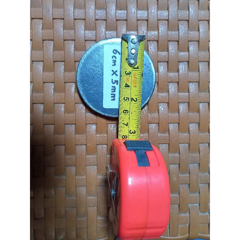 Jual TAPAK LAYOS UKURAN ( DIAMETER X TEBAL ) 6,4CM X 5MM PLAT BESI PLAT ...