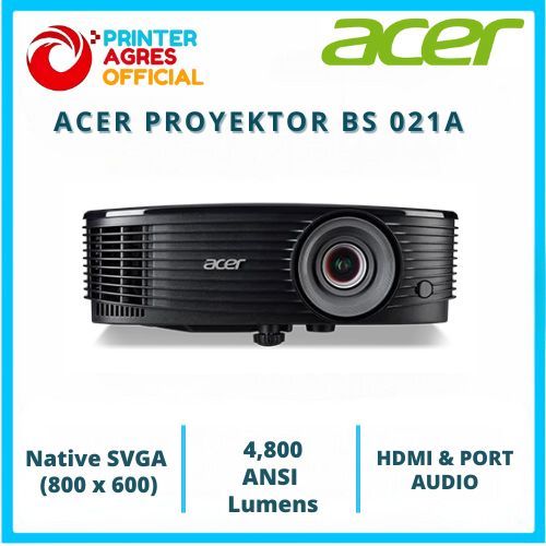 Jual ACER PROYEKTOR BS 021A SVGA 4800 ORIGINAL BS-021A | Shopee Indonesia