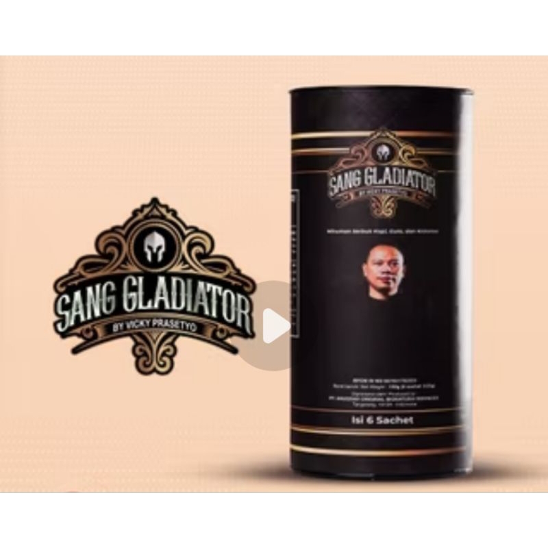 Jual KOPI SANG GLADIATOR 1 CAN ( 6 SACHET) | Shopee Indonesia