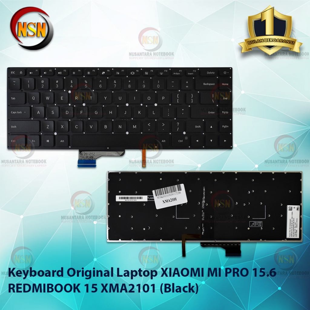 Jual Keyboard Laptop Original for XIAOMI MI PRO 15.6 REDMIBOOK 15 ...