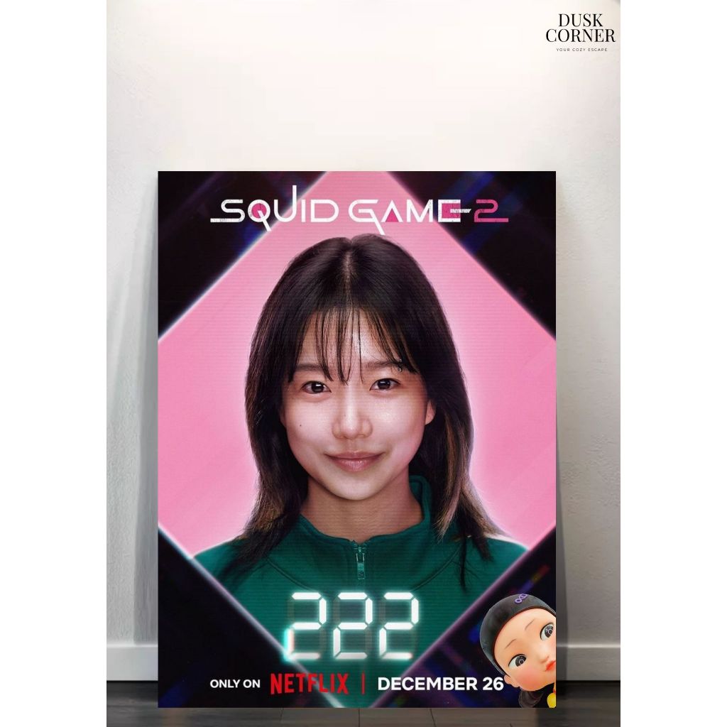 Jual Poster Squid Game Kayu MDF Frameless | Shopee Indonesia