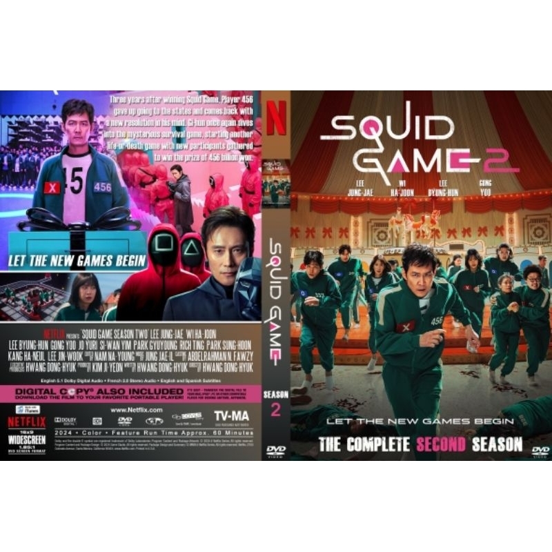 Jual KASET DVD SQUID GAME SEASON 3 TERBARU 2025-KASET DVD SQUID GAME ...