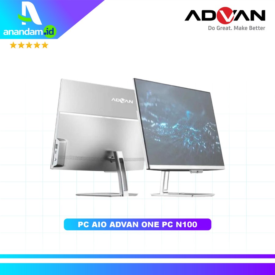 Jual Advan All In One PC AIO OnePC Intel N100 4GB/128GB/24" W11 | Shopee Indonesia