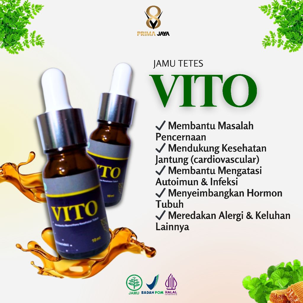 Jual VITO JAMU TETES - HERBAL ALAMI | Mendukung Kesehatan Jantung ...