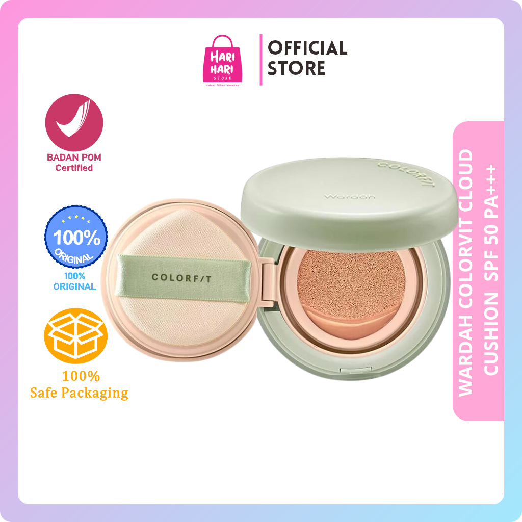 Jual NEW! WARDAH COLORFIT CLOUD CUSHION SPF 50 PA+++ | Shopee Indonesia