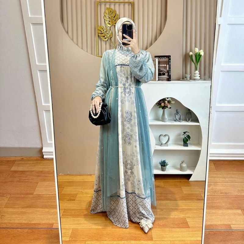 Jual RAVEGA DRESS /ARTISSA DRESS / DRESS LEBARAN PREMIUM/GAMIS BUSUI ...