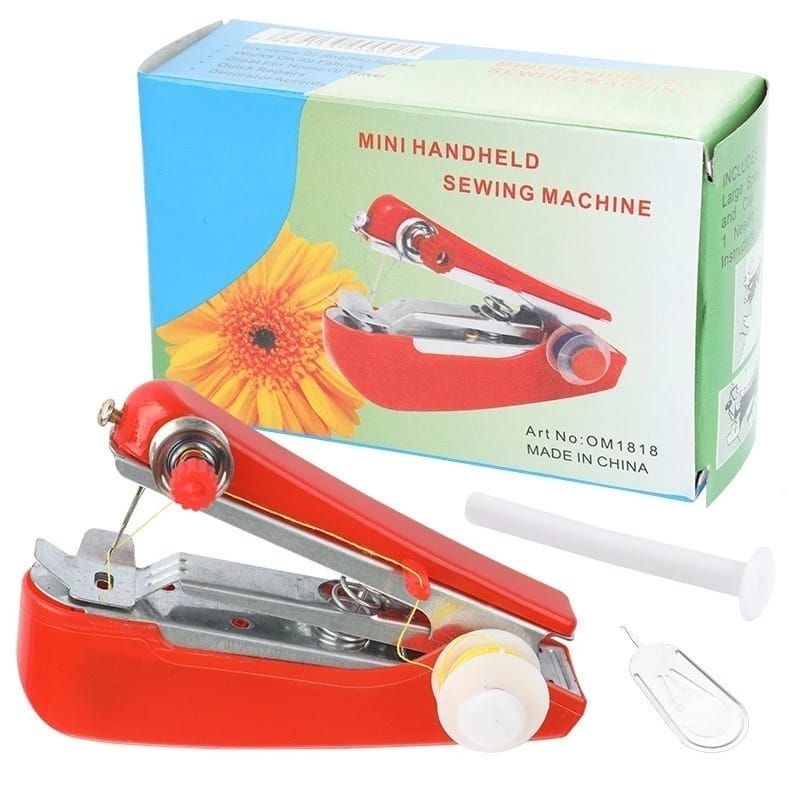 Jual Mesin Jahit Manual Mini Portable Staples Handheld Sewing Machine ...