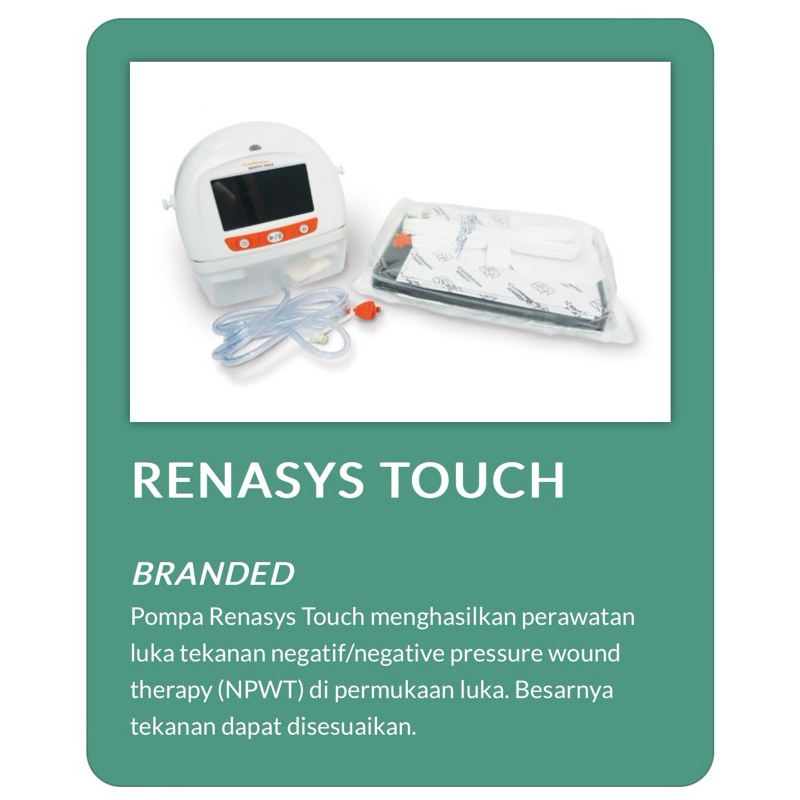 Jual RENASYS TOUCH | NEGATIVE PRESSURE WOUND THERAPHY | Shopee Indonesia