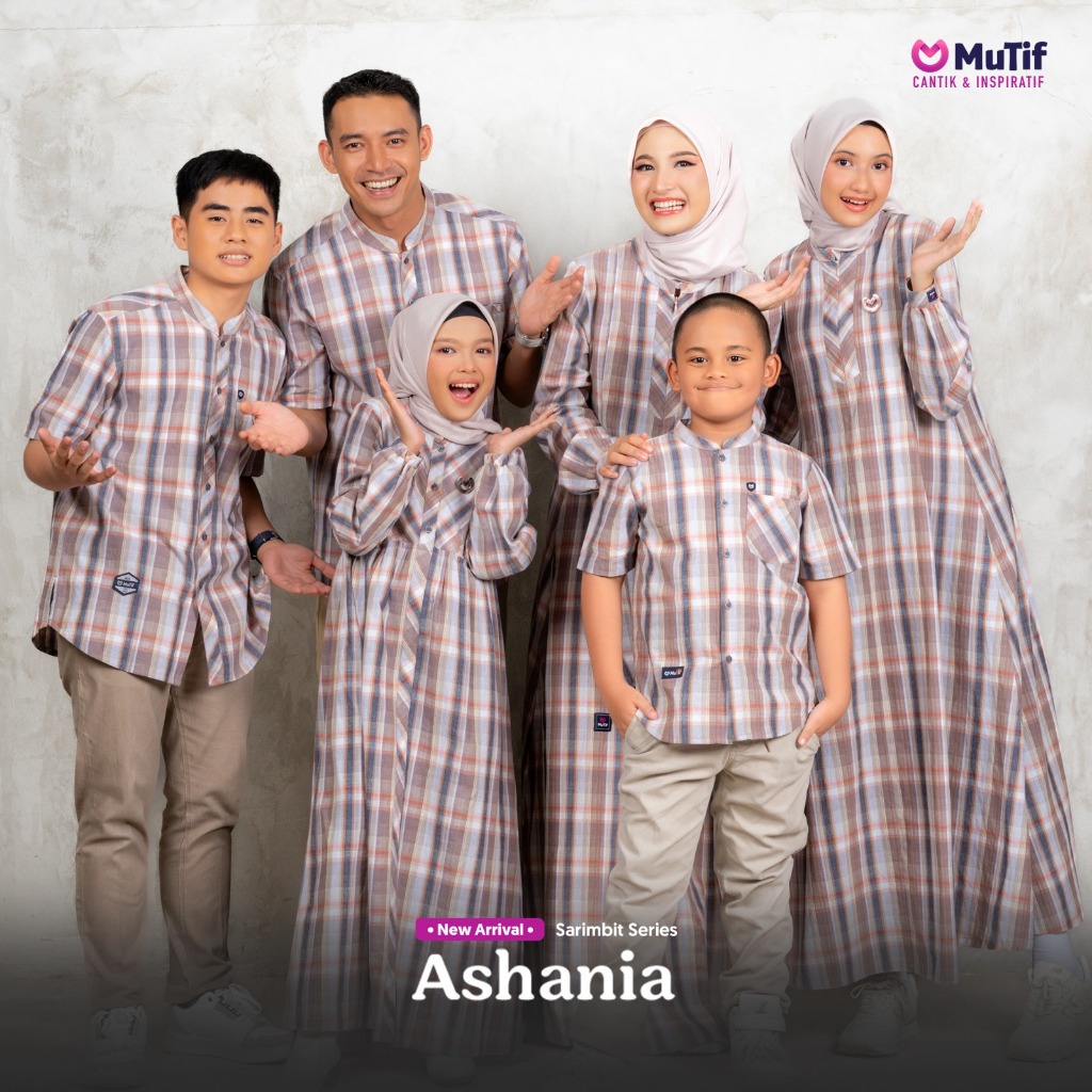 Jual MUTIF TERBARU 2025 SARIMBIT ASHANIA & ASRAF CREAM TAN/BUSANA ...
