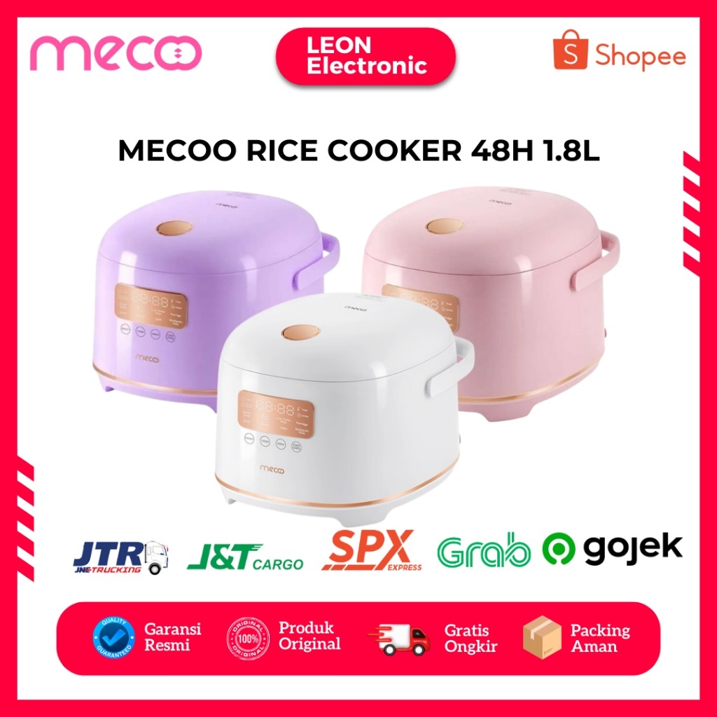 Jual Rice Cooker Mecoo Digital Aesthetic Low Carbo 1.8L Low Carbo Low ...