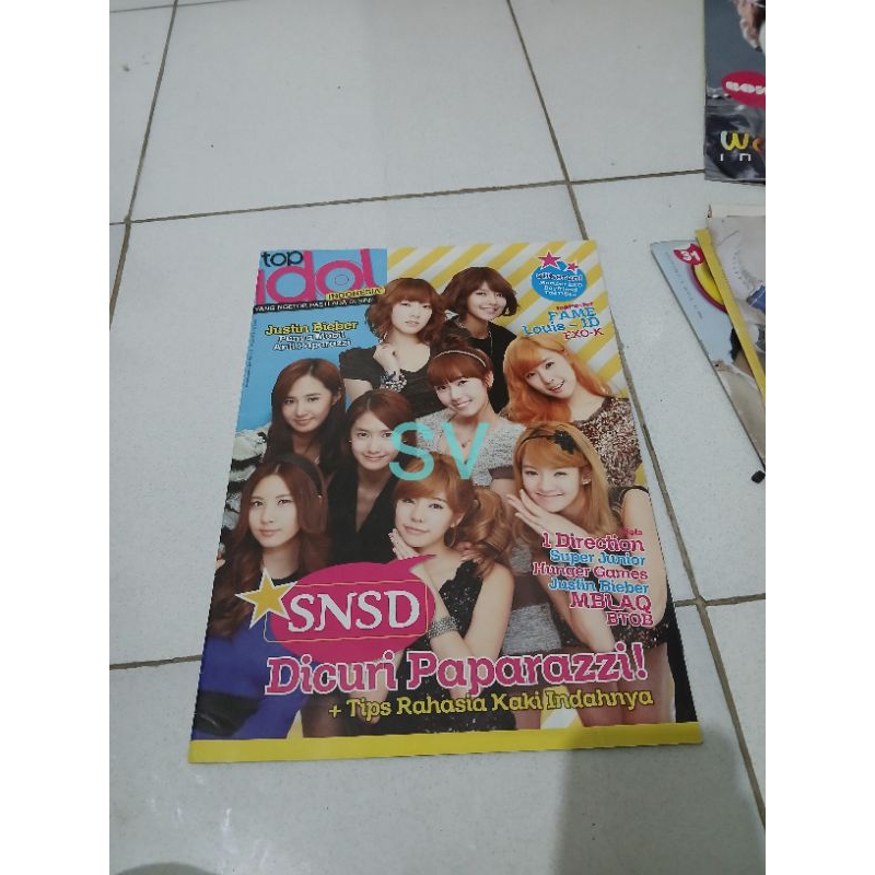 Jual majalah top idol edisi lama preloved | Shopee Indonesia