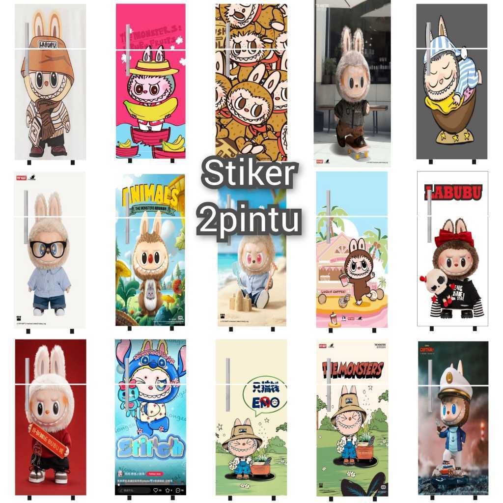 Jual STIKER KULKAS 2 PINTU MOTIF LABUBU | Shopee Indonesia