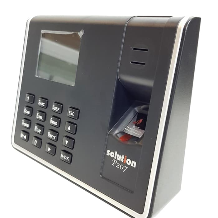 Jual Mesin Absen Finger Solution P207 mesin absen sidik jari solution ...