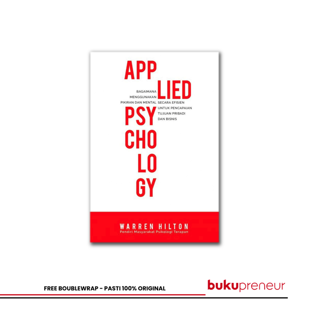 Jual Bukupreneur - Applied Psychology - WARREN HILTON | Shopee Indonesia