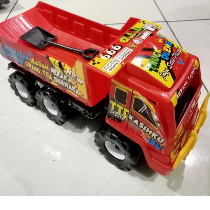 Jual MAINAN TRUCK DUMP TRUK PASIR/MAINAN MOBIL MOBILAN TRUCK OLENG ...