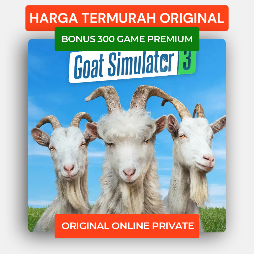 Jual Goat Simulator 3 PC Game Original | Shopee Indonesia