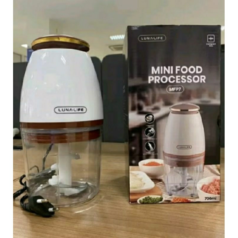 Jual blender kapsul food processor mini chooper luna lunalife mfp7 ...