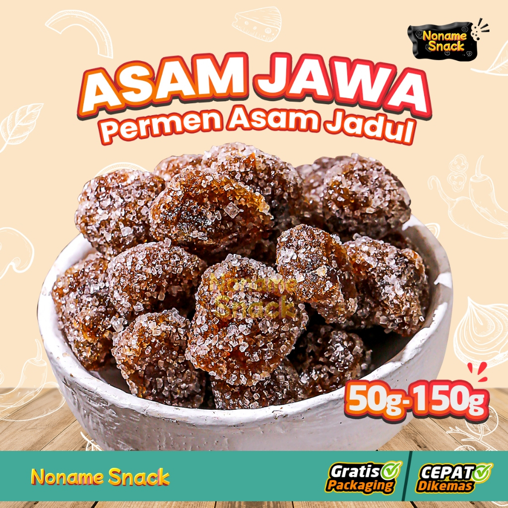 Jual NoName Snack - Permen Asam Jawa Grosir 50Gr 70Gr | Shopee Indonesia