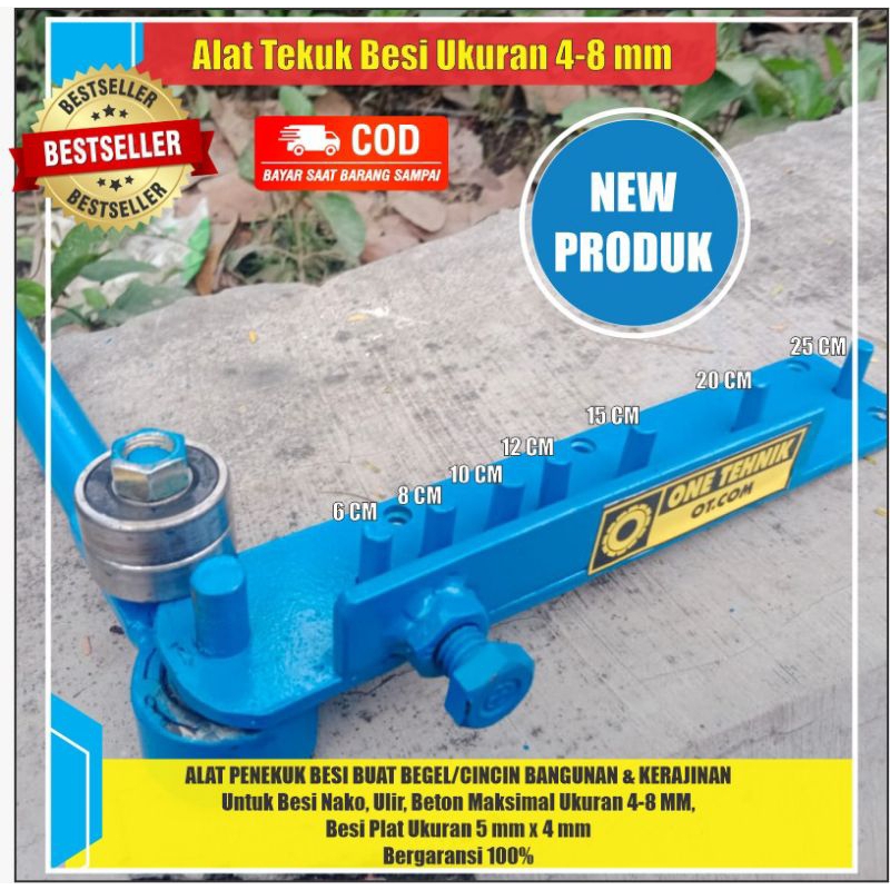 Jual (*TERBARU SUPER QUALITY*) ALAT TEKUK BESI Penekuk Besi Beton Tekuk ...