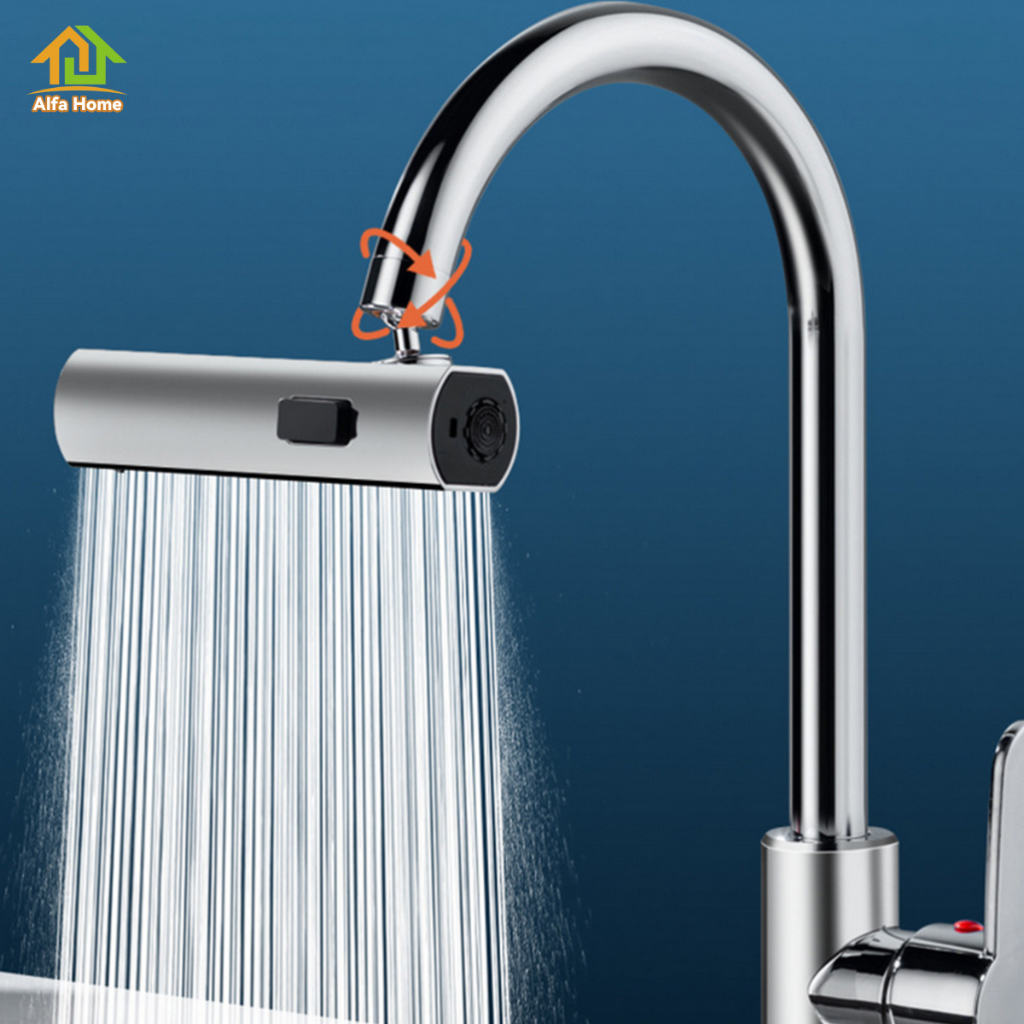 Jual Extender Faucet 4in1 Adapter Kran Wastafel 4 Mode Putar 360 ...