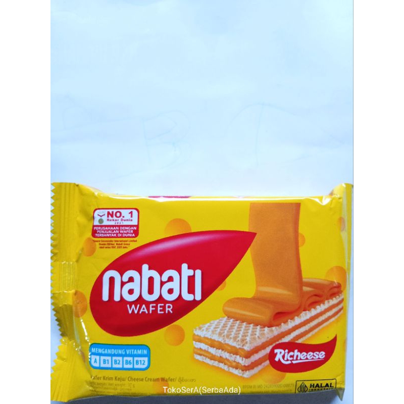 Jual NABATI WAFER PAKET 5 PCS RASA KEJU | Shopee Indonesia