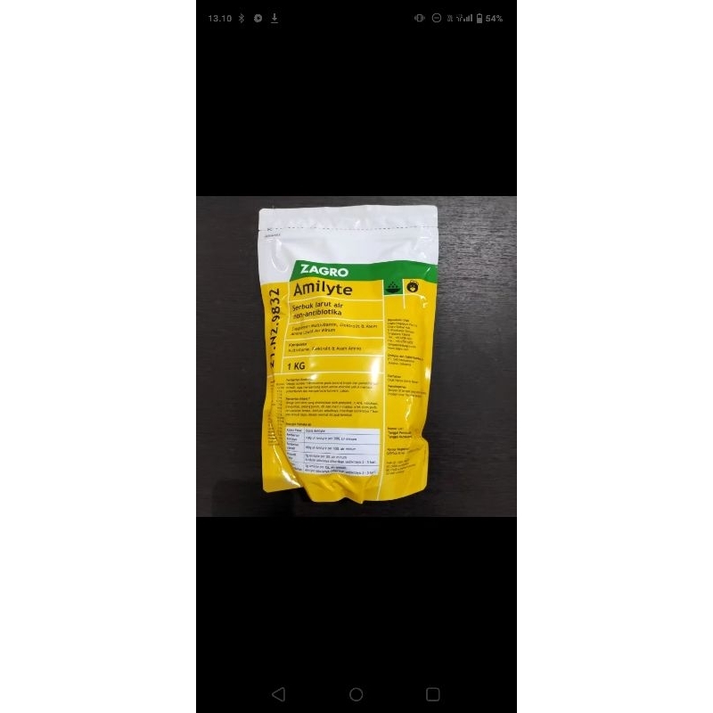 Jual Amilyte Zagro 1 kg vitamin Ayam | Shopee Indonesia
