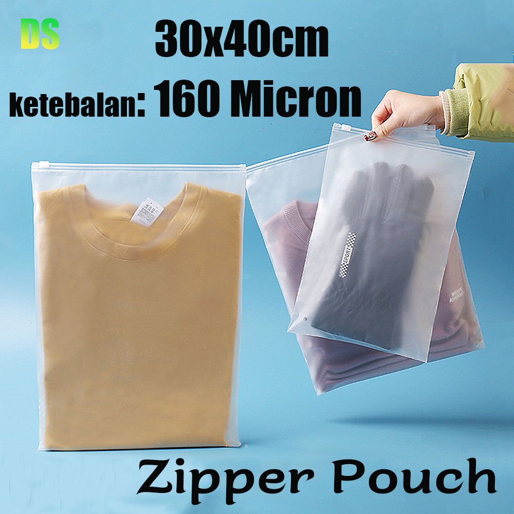 Jual 100PCS Plastik Ziplock Baju Travel|plastik packing baju Doff ...