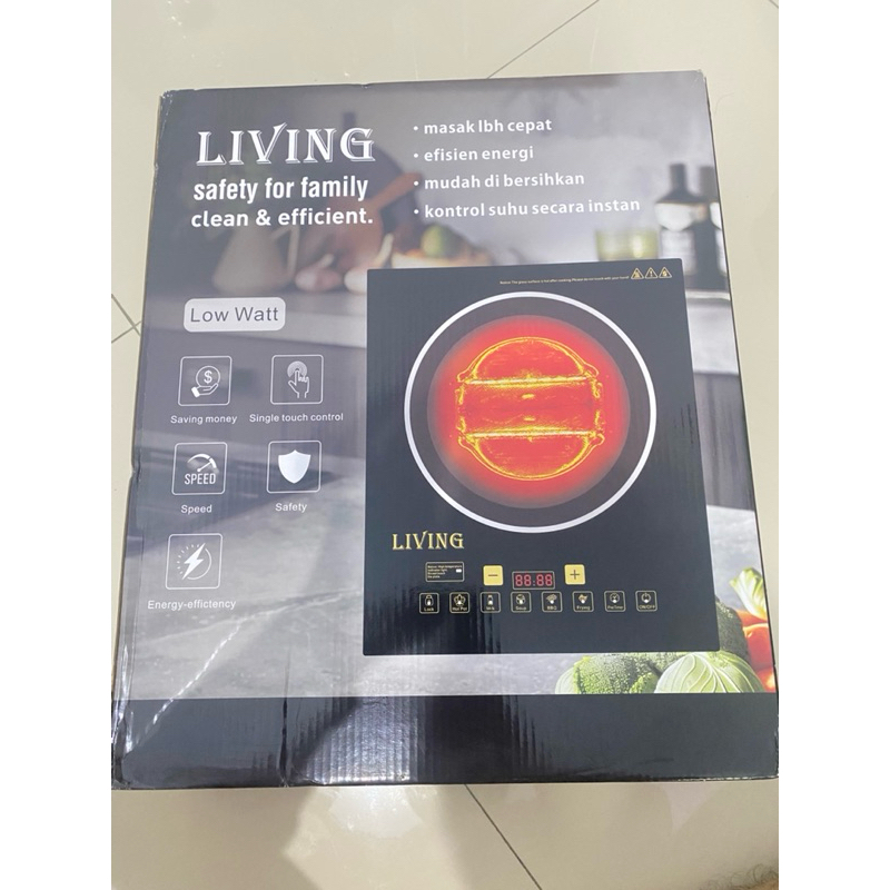 Jual Kompor Listrik Living Halogen Cooker Smart Low Watt | Shopee Indonesia