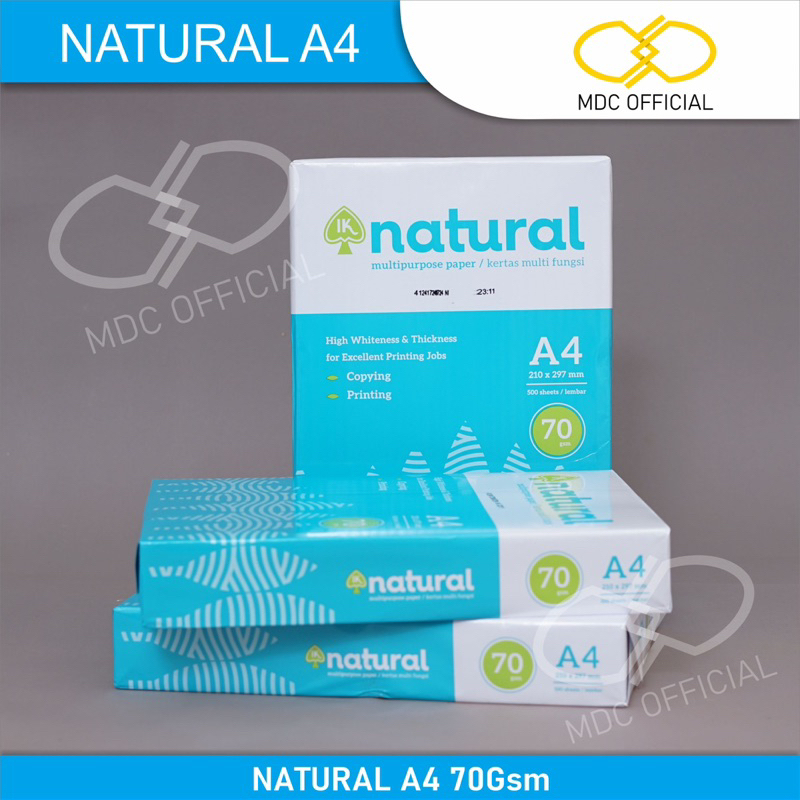 Jual Kertas HVS 70gr Natural A4 | Shopee Indonesia