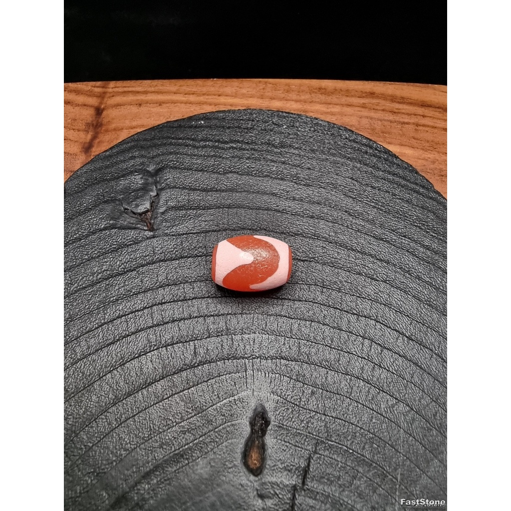 Jual Batu Akik Dzi Red Base Tiger Tooth Fang Special Blessed Tua Tibet ...