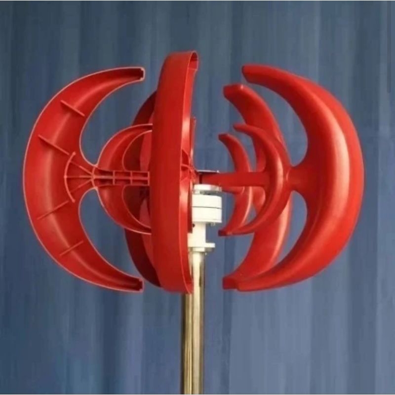 Jual PLTB Generator Wind Turbine Vertical 300W Turbin Angin / Turbin ...