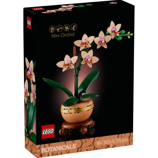 Jual Lego Botanicals 10343 Mini Orchid Bricks Balok Koleksi Lego Bunga ...