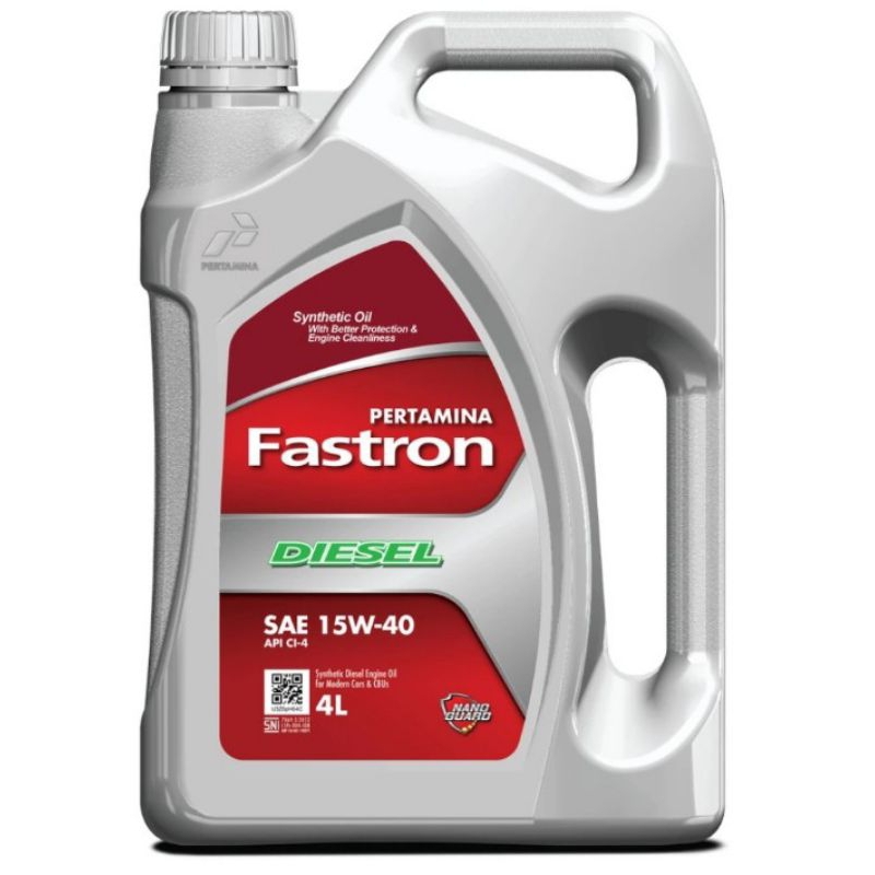 Jual Pertamina Fastron Diesel SAE 15W-40 API CI-4 4L | Shopee Indonesia