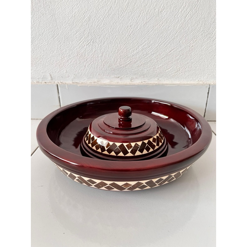 Jual Bokor pedelokan kayu size 30cm | Shopee Indonesia