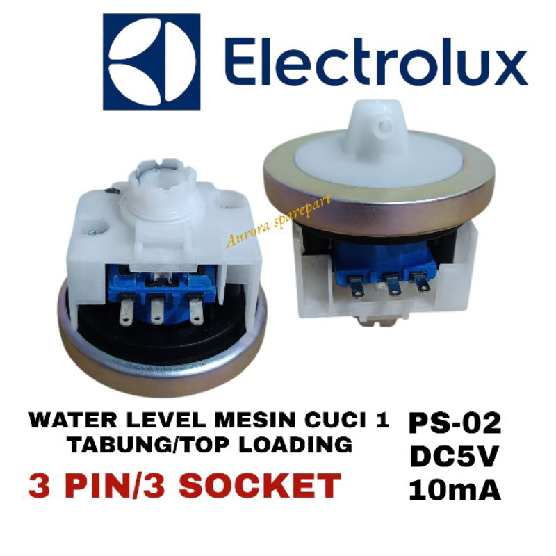 Jual Water level 3 pin / 3 Socket sensor air mesin cuci Electrolux 1 ...