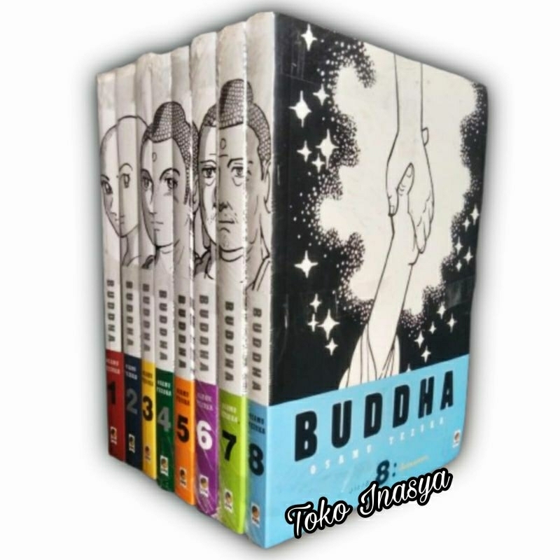 Jual MANGA / KOMIK BUDDHA (BY OSAMU TEZUKA) FULLSET JILID 1-8 TAMAT ...