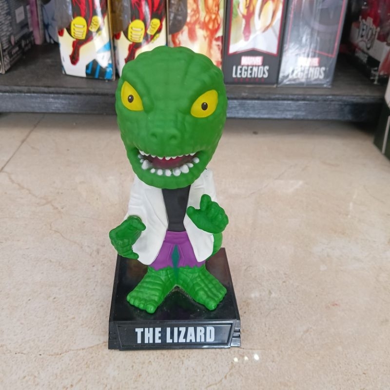 Jual Marvel funko bobble head the lizard spiderman not legends | Shopee ...